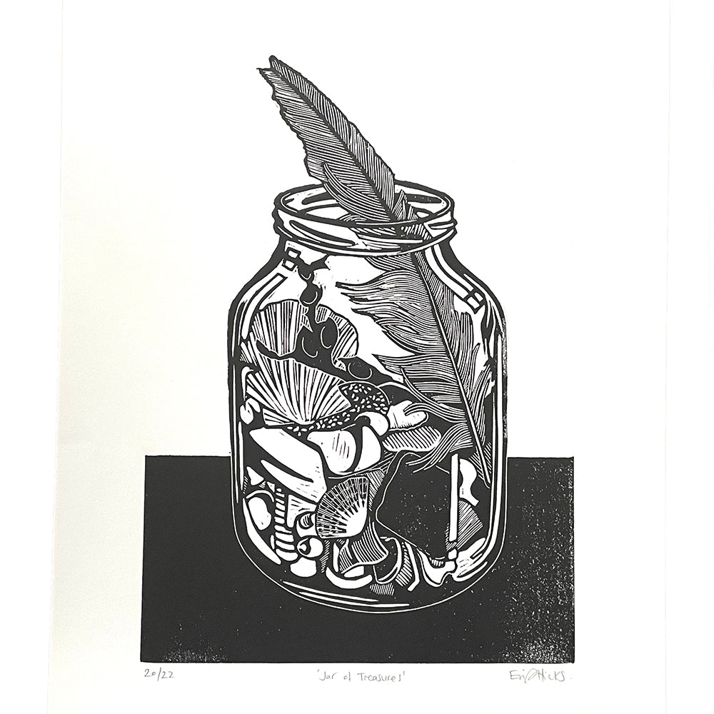Jar of Treasures, Erica Hicks – Tamarisk Scilly