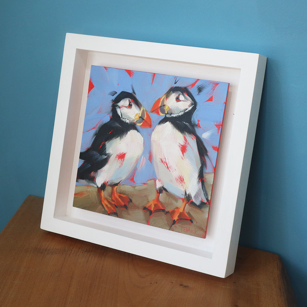 Puffins, Tracey Elphick – Tamarisk Scilly