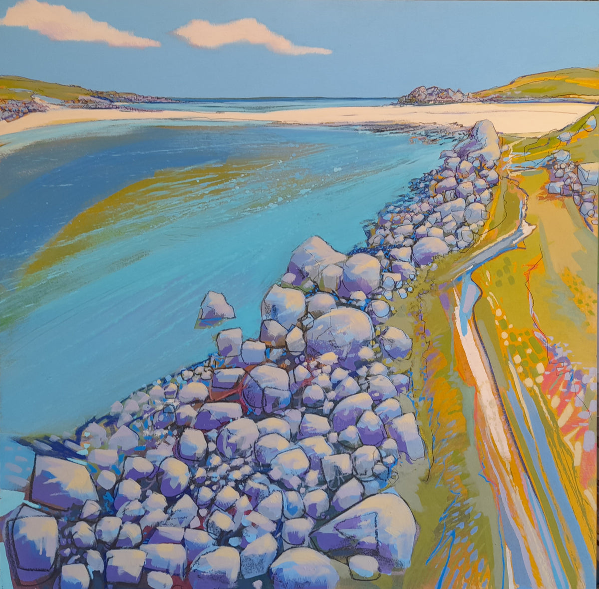 Sandbar, Gugh, Daniel Cole – Tamarisk Scilly